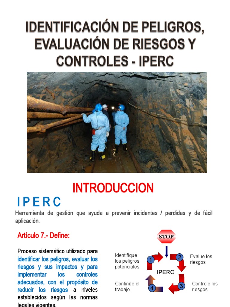 IPERC | PDF | Seguridad y salud ocupacional | Riesgo