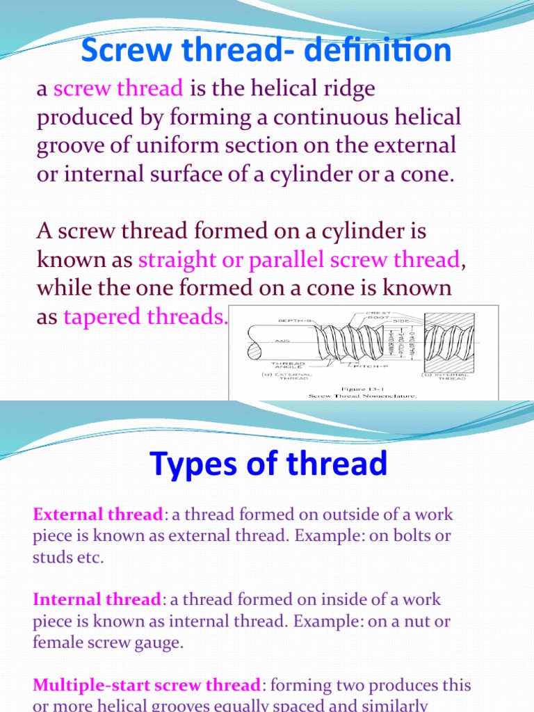 Screw Thread Measurement | PDF | Screw | Metalworking