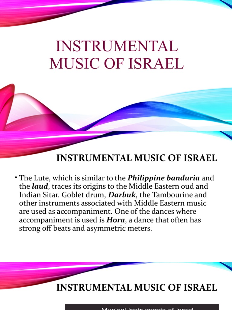 Instrumental Music of Israel | PDF | Social Science | Art