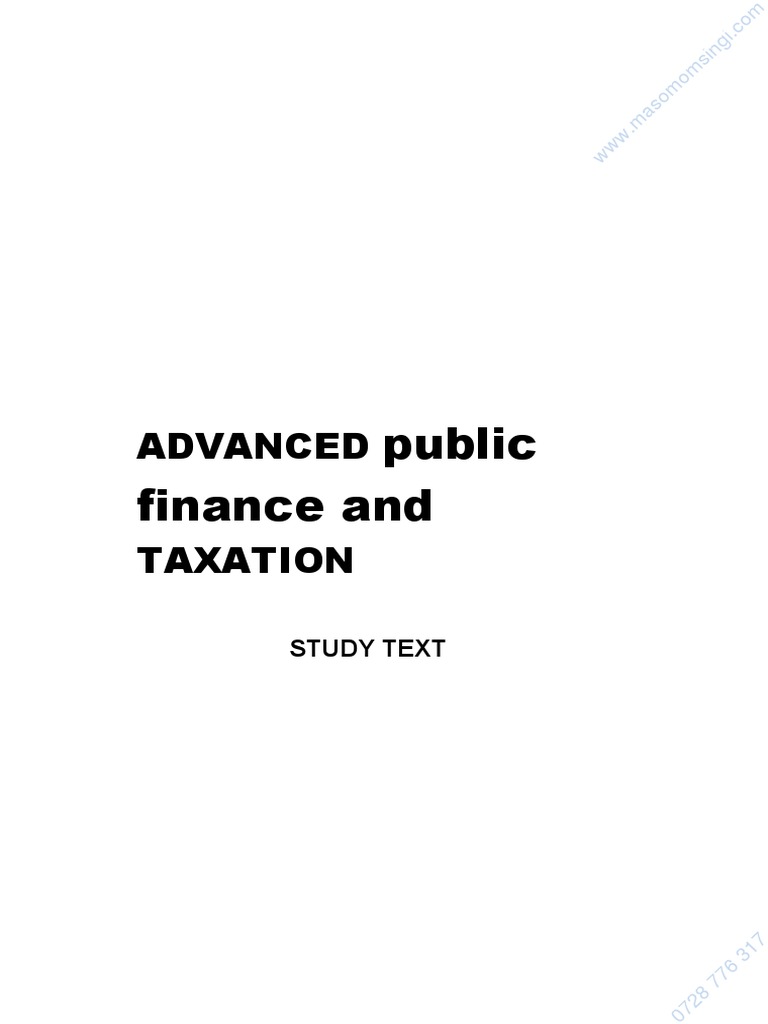 Advanced Public Finance and Taxation 2 2 | PDF | Partnership | Book Value