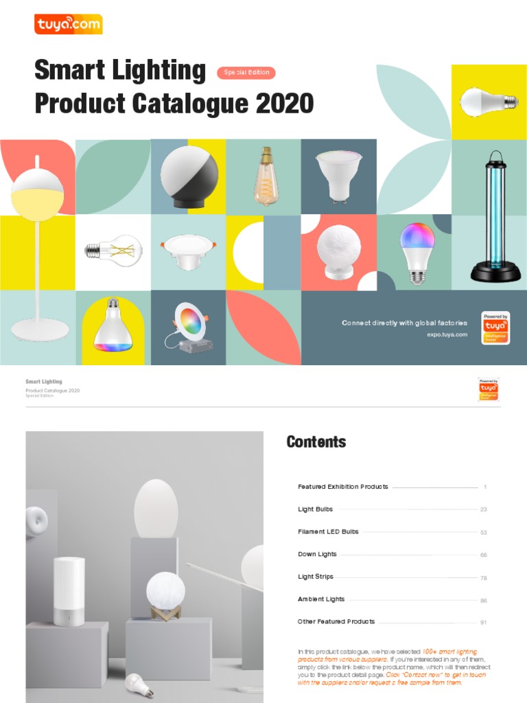Smart Lighting Product Catalogue 2020 | PDF | Incandescent Light Bulb ...