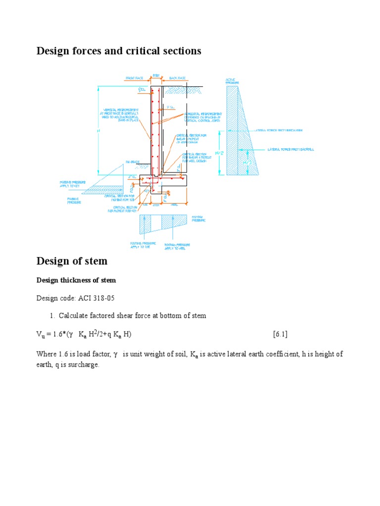 Bearing Wall Design (ACI 2005) | PDF | Thermal Expansion | Reinforced ...