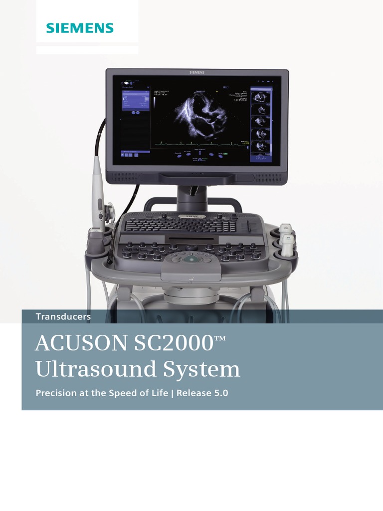 Siemens Acuson Sc2000 Transducer Lite | PDF | Medical Ultrasound ...