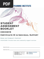 FB - CHCCCS038-Learner Workbook - V1.0 | PDF | Educational Assessment ...