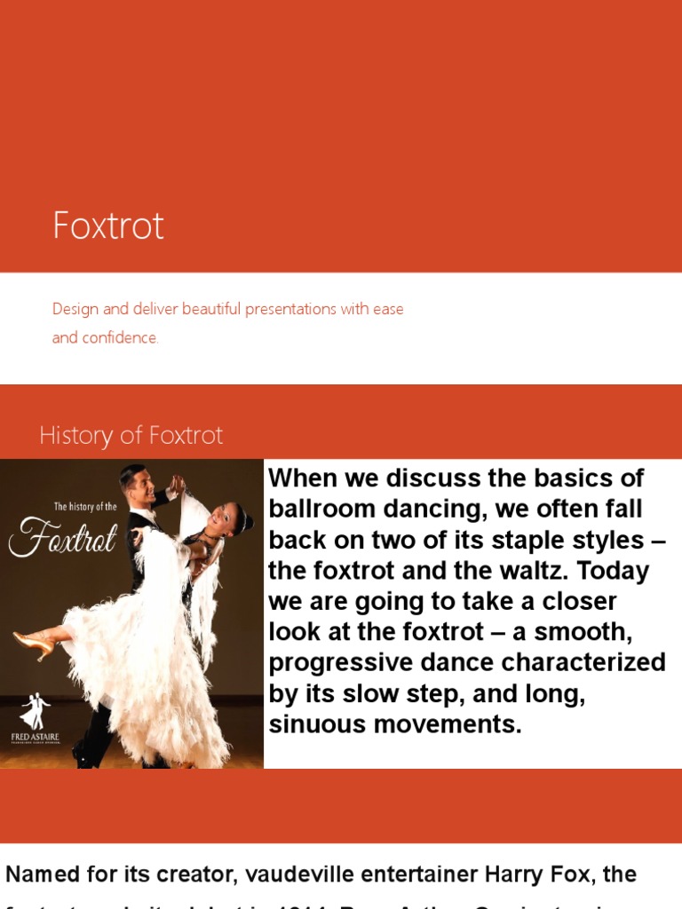 Foxtrot: Design and Deliver Beautiful Presentations With Ease and Confidence | Download Free PDF ...