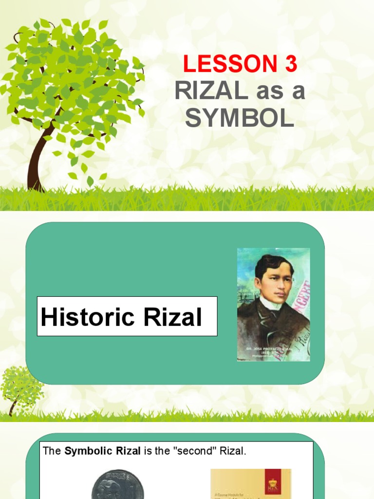Lesson 3 RIZAL As A Symbol 3 | PDF