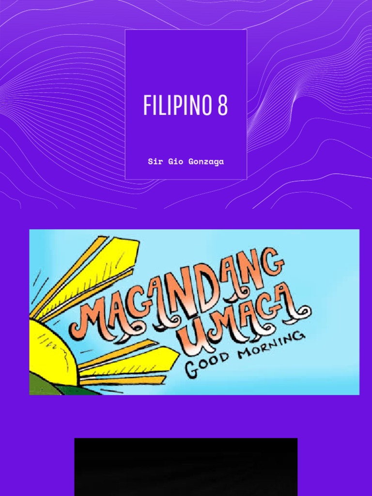 Filipino 8 Aralin 3 m2 | PDF