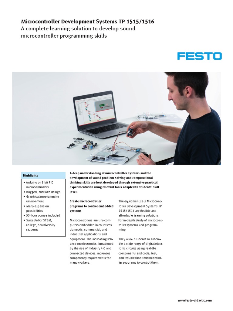 DSI - TP 1515-1516 Microcontroller Development Systems - en (Screen) | PDF | Integrated ...