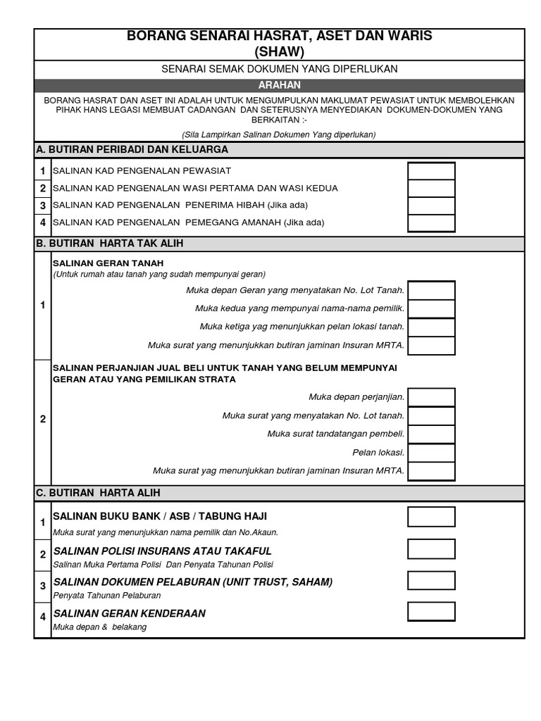 Borang B Pdf