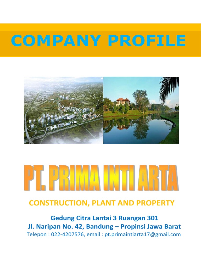Profil PT. Prima Inti Arta dan Strategi Bisnis | PDF