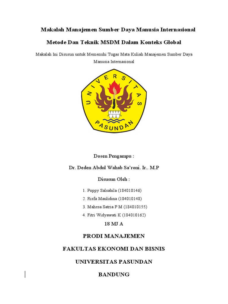 MSDMI | PDF | Karier & Perkembangan | Bisnis