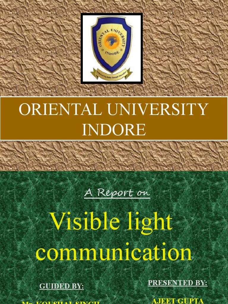 Visible Light Communication | PDF | Electromagnetic Spectrum | Light