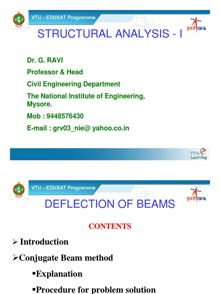 Conjugate Beam Method for Deflection | PDF | Beam (Structure) | Mechanics