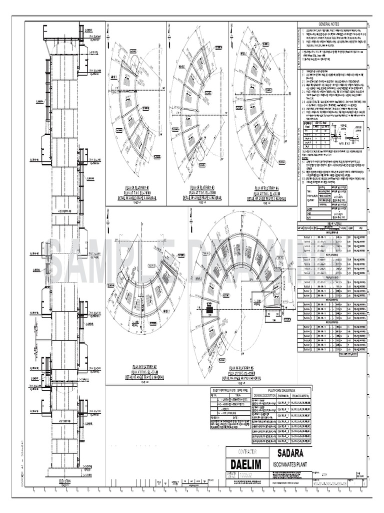 ASME Platform Drawings Approval | PDF
