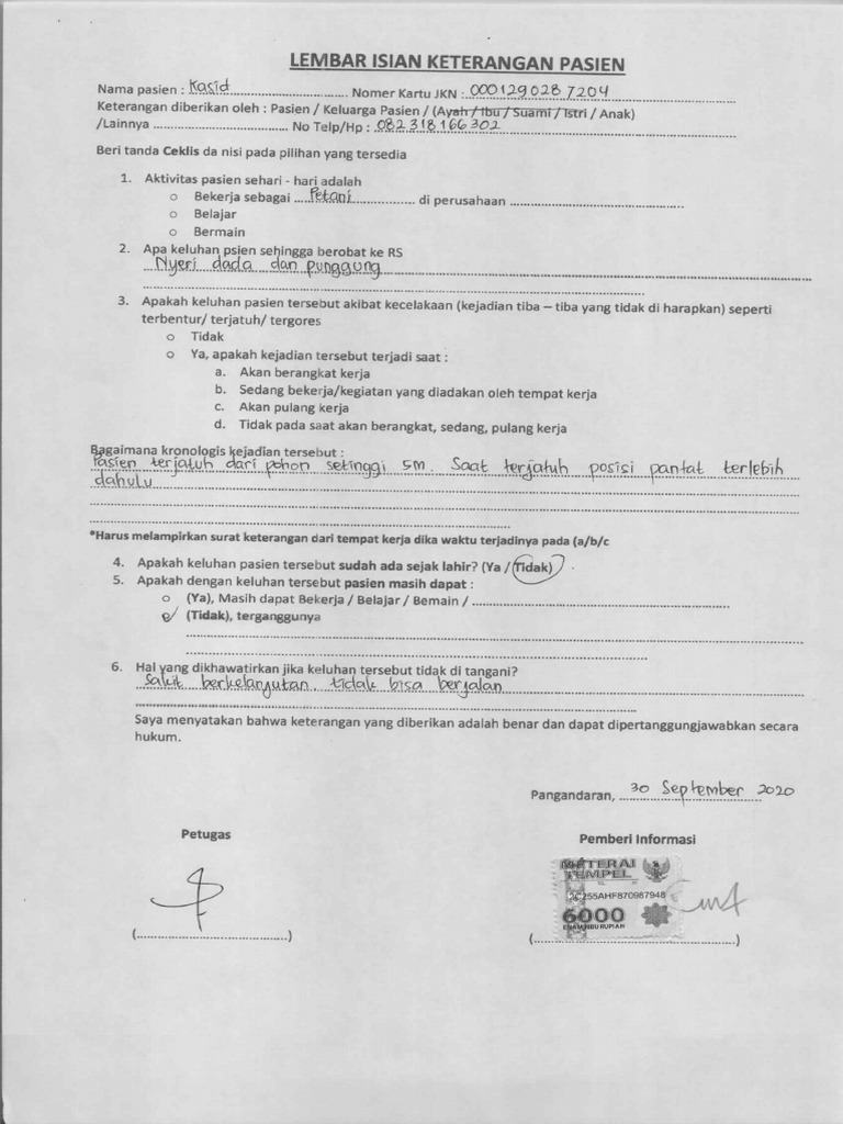 Contoh KLL Lengkap | PDF