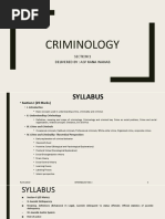 CSS 2026 Criminology Syllabus | PDF