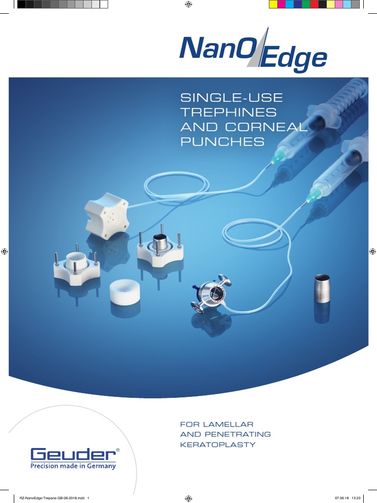 Nano Edge: Single-Use Trephines and Corneal Punches | PDF | Vision ...