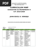 Curriculum Map-Esp 9 | PDF