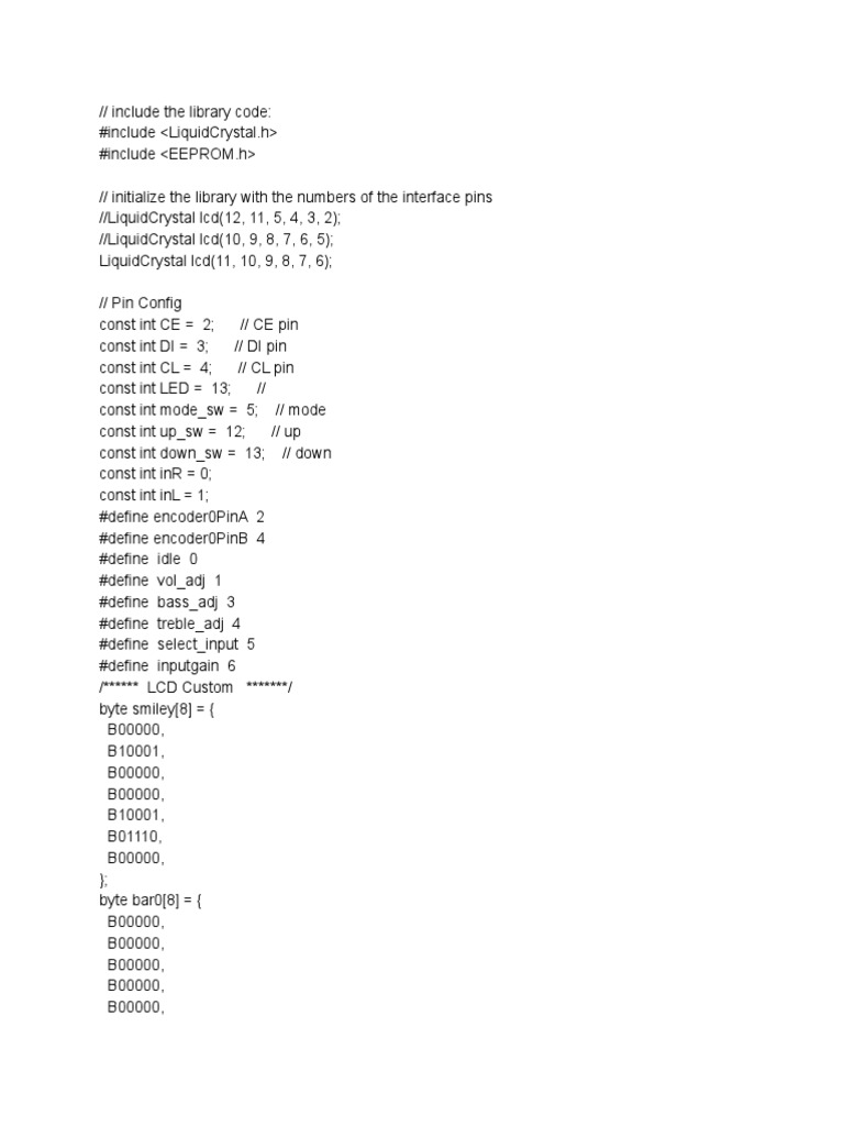 Arduino Tone Control - Ino | PDF | Computer Programming | Computer ...