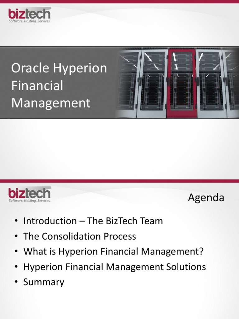 Oracle Hyperion Financial Management | PDF | Microsoft Excel ...