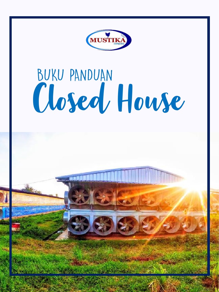 Panduan Kandang Closed House Ayam | PDF | Griya & Taman | Teknologi ...