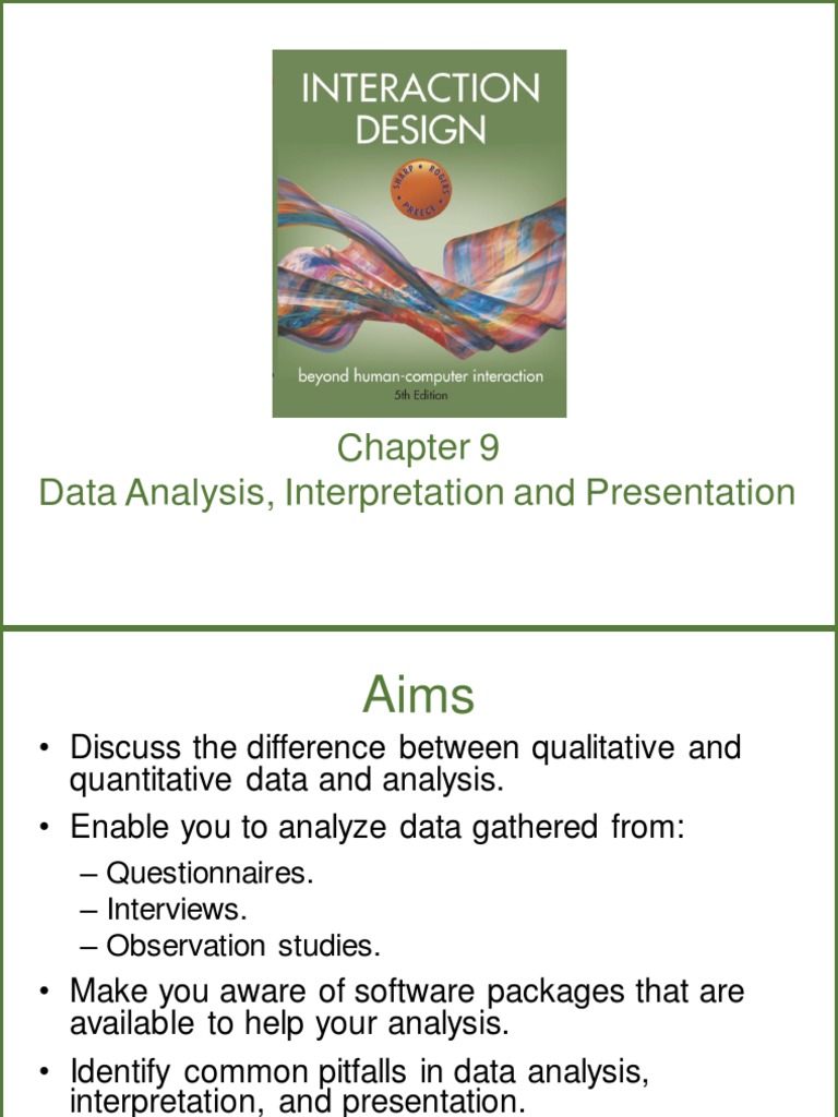 Data Analysis, Interpretation and Presentation | PDF | Qualitative ...