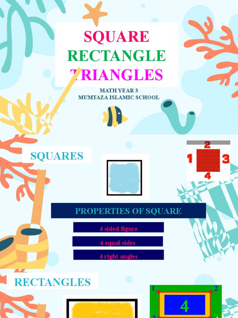 Unit15 - Square, Rrectangels, Triangle - Math Y3 | PDF