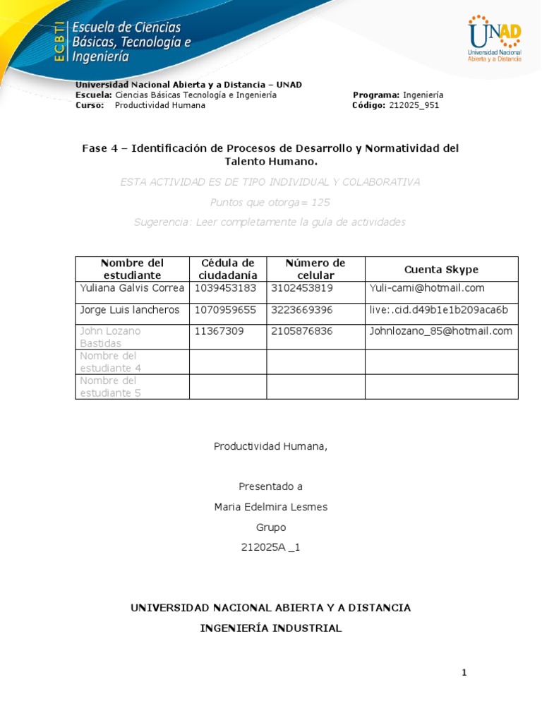 SGSGSG | PDF | Ingeniería | Gestión de recursos humanos
