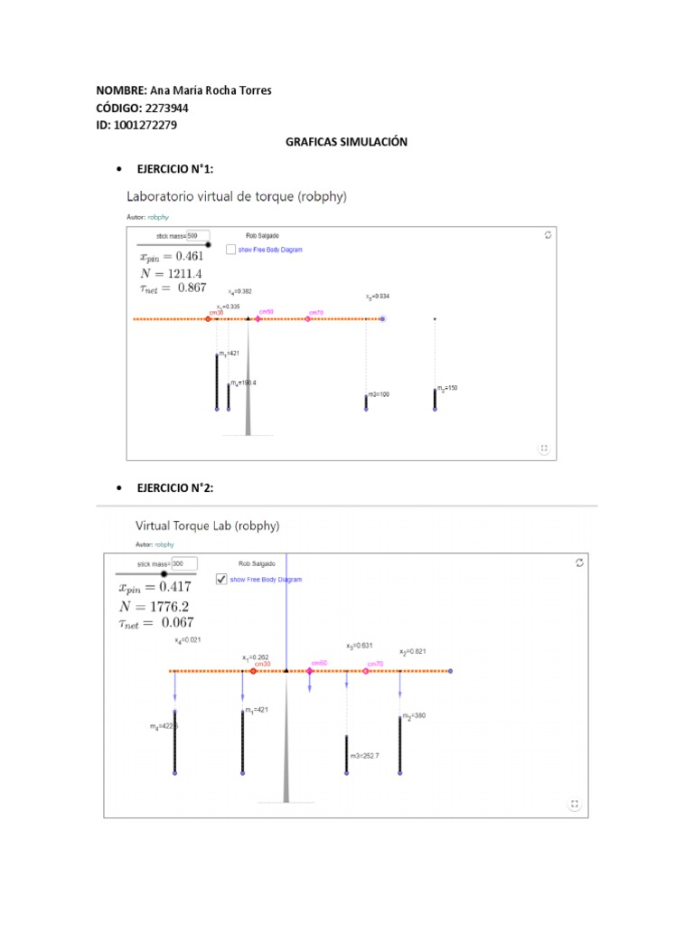 Laboratorio Torque | PDF
