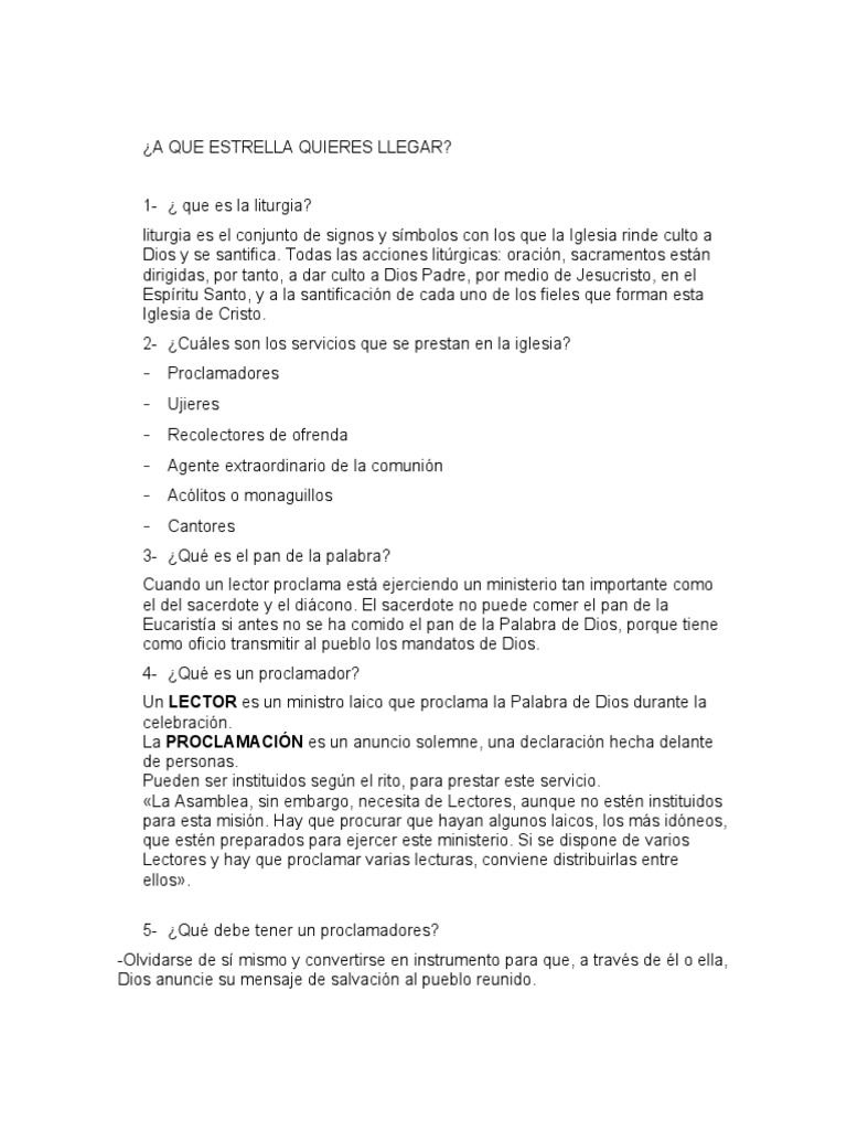 Proclamar La Palabra de Dios | PDF | eucaristía | Religiones abrahámicas