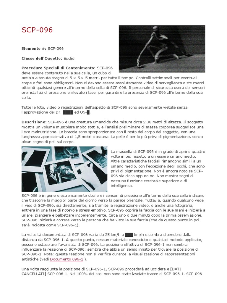 SCP 096 | PDF