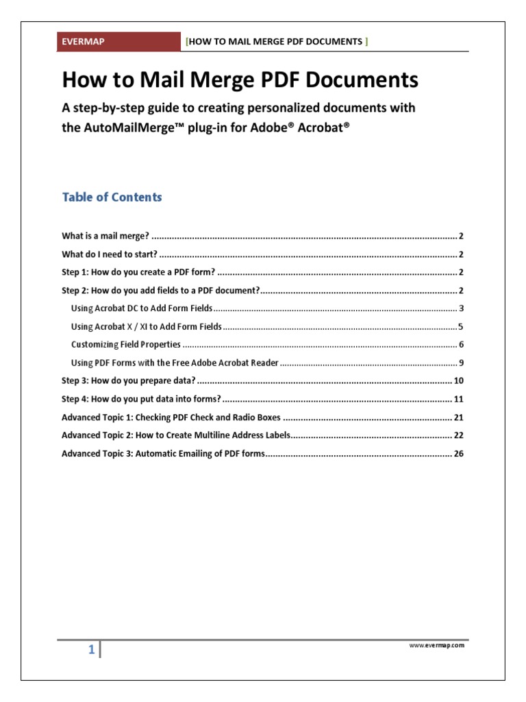 How To Automail Merge | Download Free PDF | Email Address | Microsoft Excel
