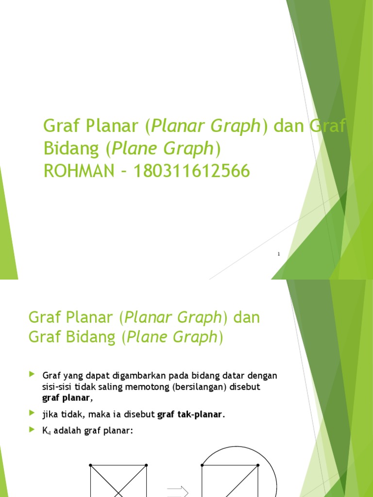 Graf Planar dan Teorema Kuratowski | PDF | Metode & Bahan Ajar