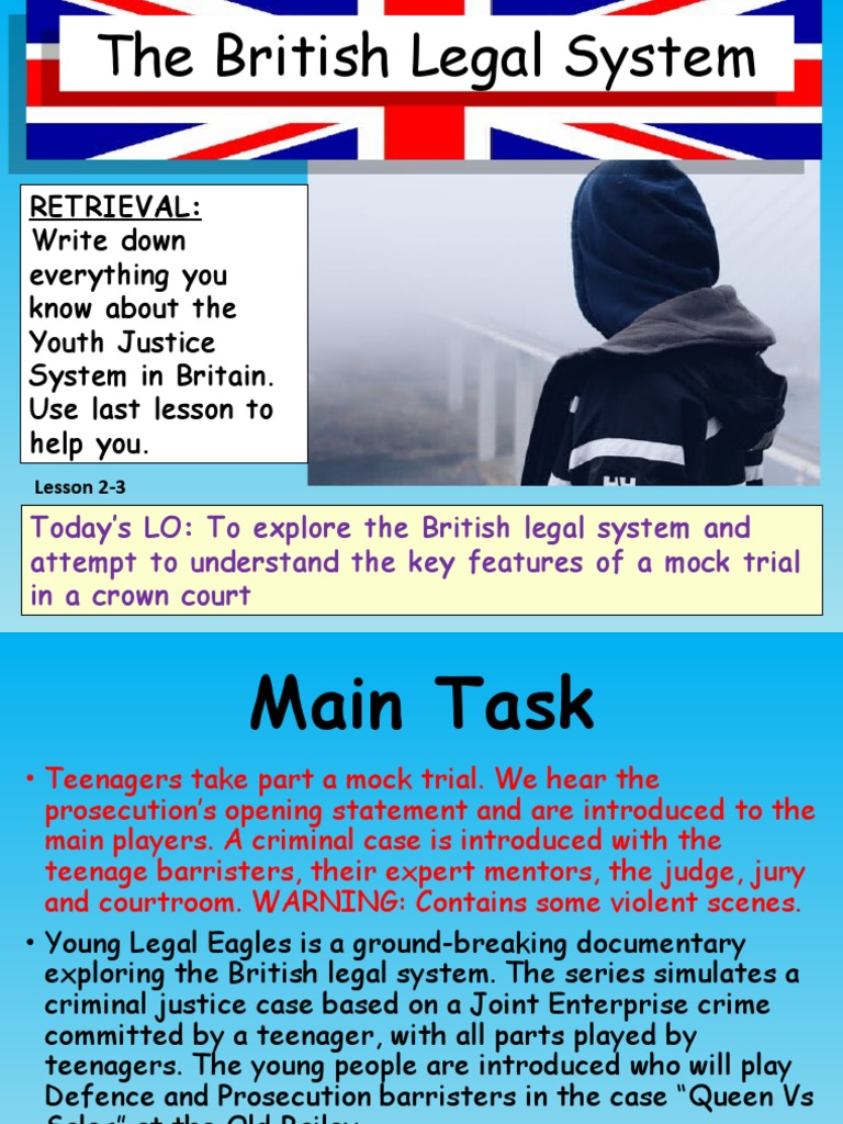 Youth Justice System Mock Trial Guide | PDF | Trials | Courtroom