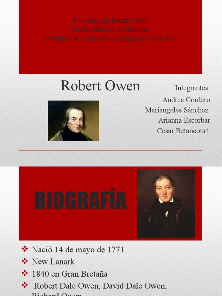 Robert Owen | PDF