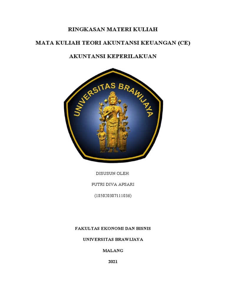 RMK 9 Teori Akuntansi Keuangan | PDF