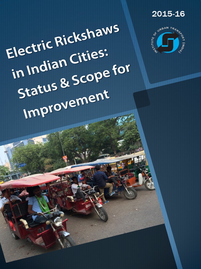 E Rickshaw | PDF | Public Transport | Transport