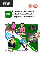 Pagbasa at Pagsusuri - Module 3 | PDF