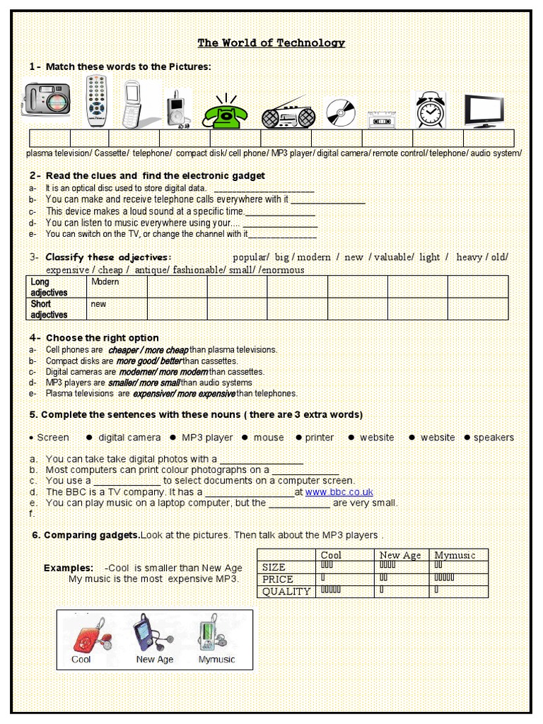The World of Technology 22179 | PDF | Games & Activities