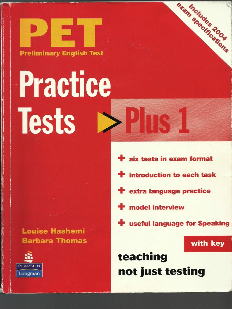 Pet Practice Test Plus 1 | PDF