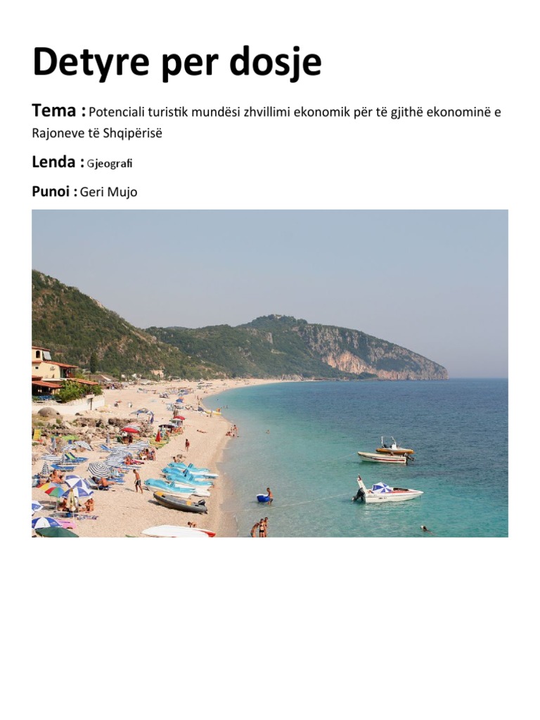 Detyre Per Dosje Histori | PDF