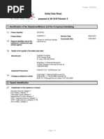 Safety Data Sheet - Benzene (BI) | PDF | Toxicity | Dangerous Goods