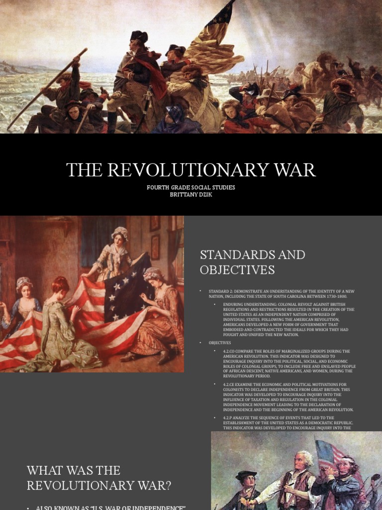 Unit 4 The Revolutionary War | PDF | American Revolution | American ...