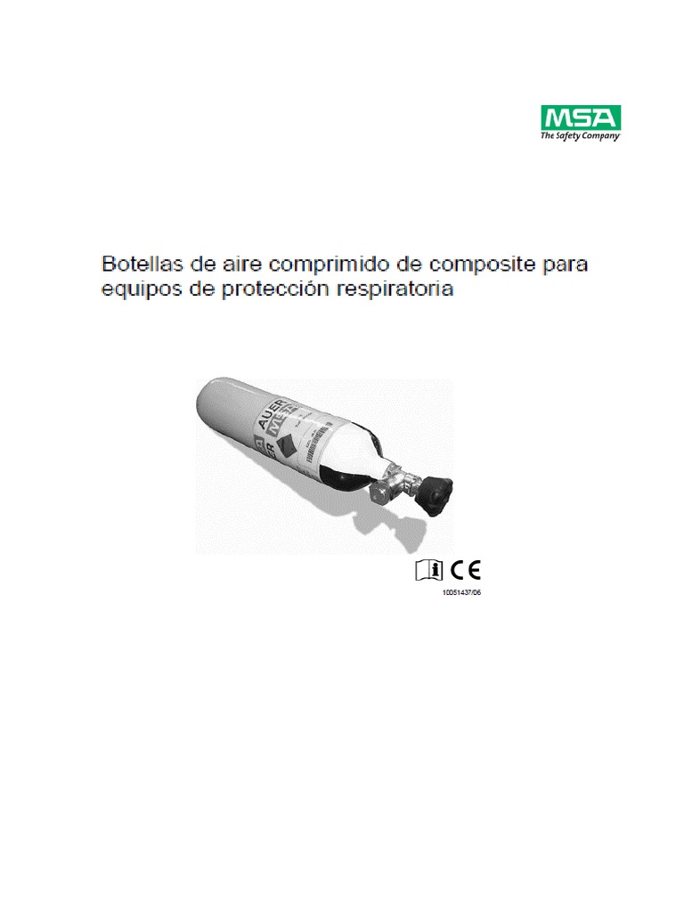 Botella Aire Comprimido MSA | PDF