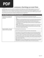 Navy Federal Flagship Checking Overview | PDF | Overdraft | Fee