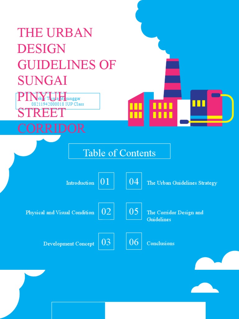 Urban Design Guideline | PDF | Street | Cycling Infrastructure