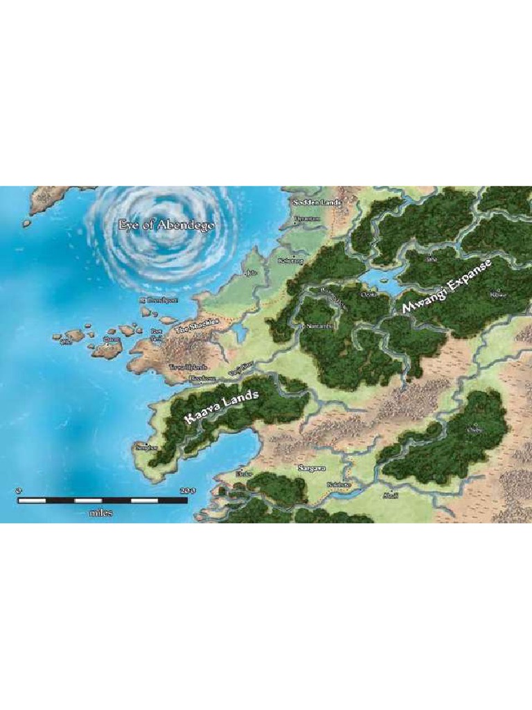 Mwangi Expanse Map | PDF