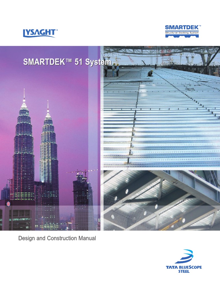 SMARTDEK Technical Manual | PDF | Bending | Concrete