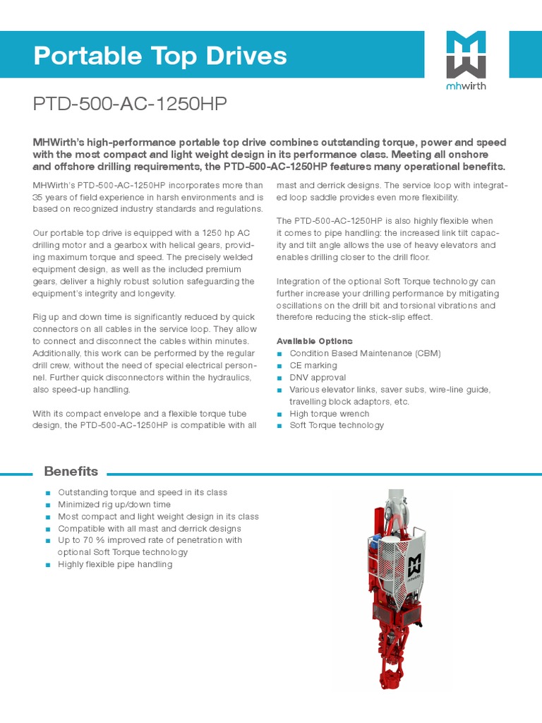 PTD 500 | Download Free PDF | Electric Motor | Drill