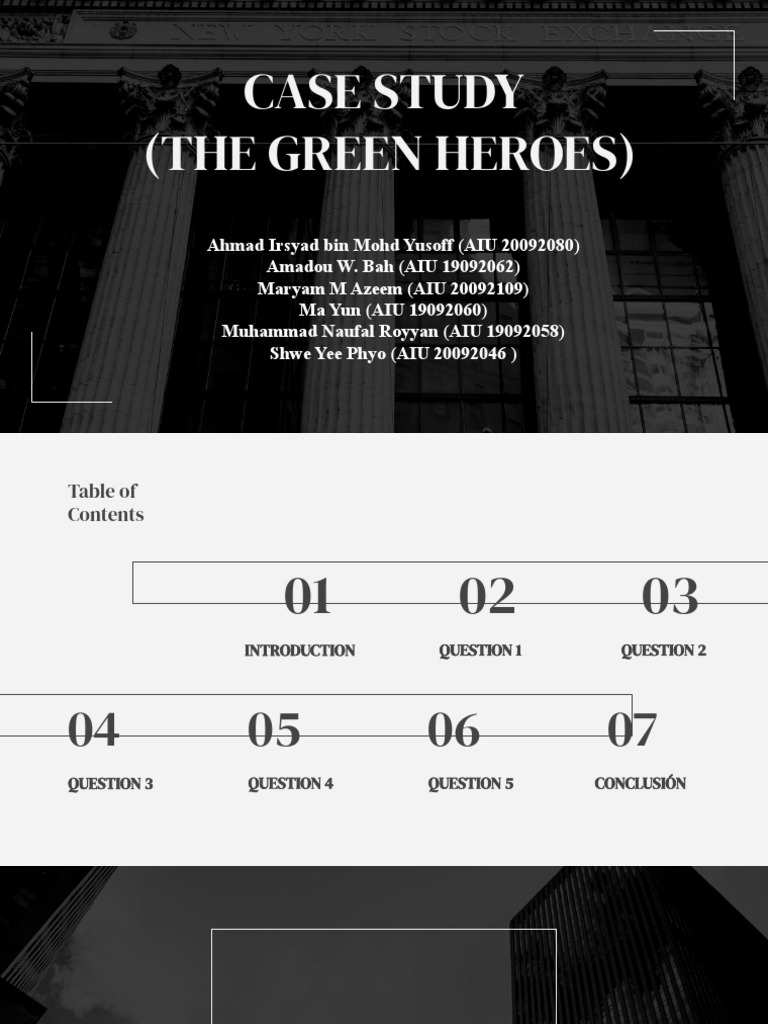 Case Study Management | PDF | Decision Making | Risk